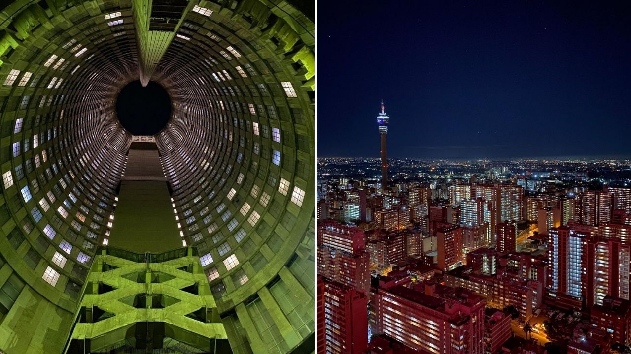 A Saturday night adventure in search of iconic Joburg views ...